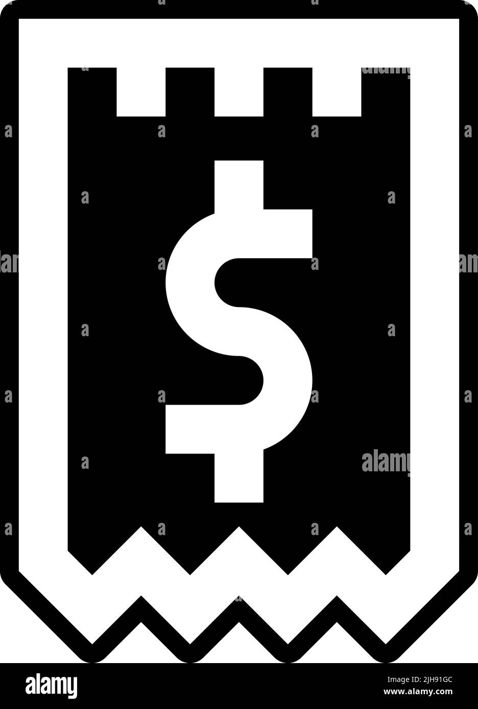 Food and restaurant bill Stock Vector Image & Art - Alamy