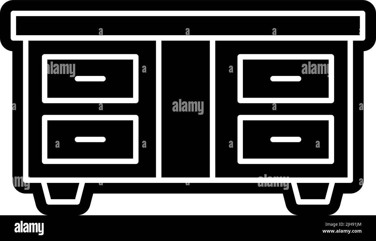 Furniture set table chair Black and White Stock Photos & Images - Alamy