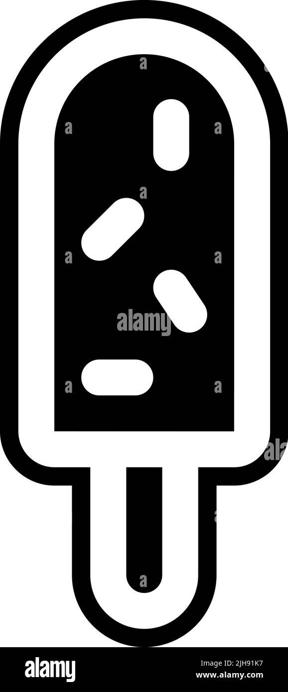 Vanilla scoops ice cream Black and White Stock Photos & Images - Alamy