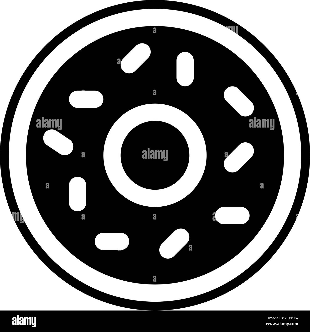 Food donut Stock Vector Image & Art - Alamy