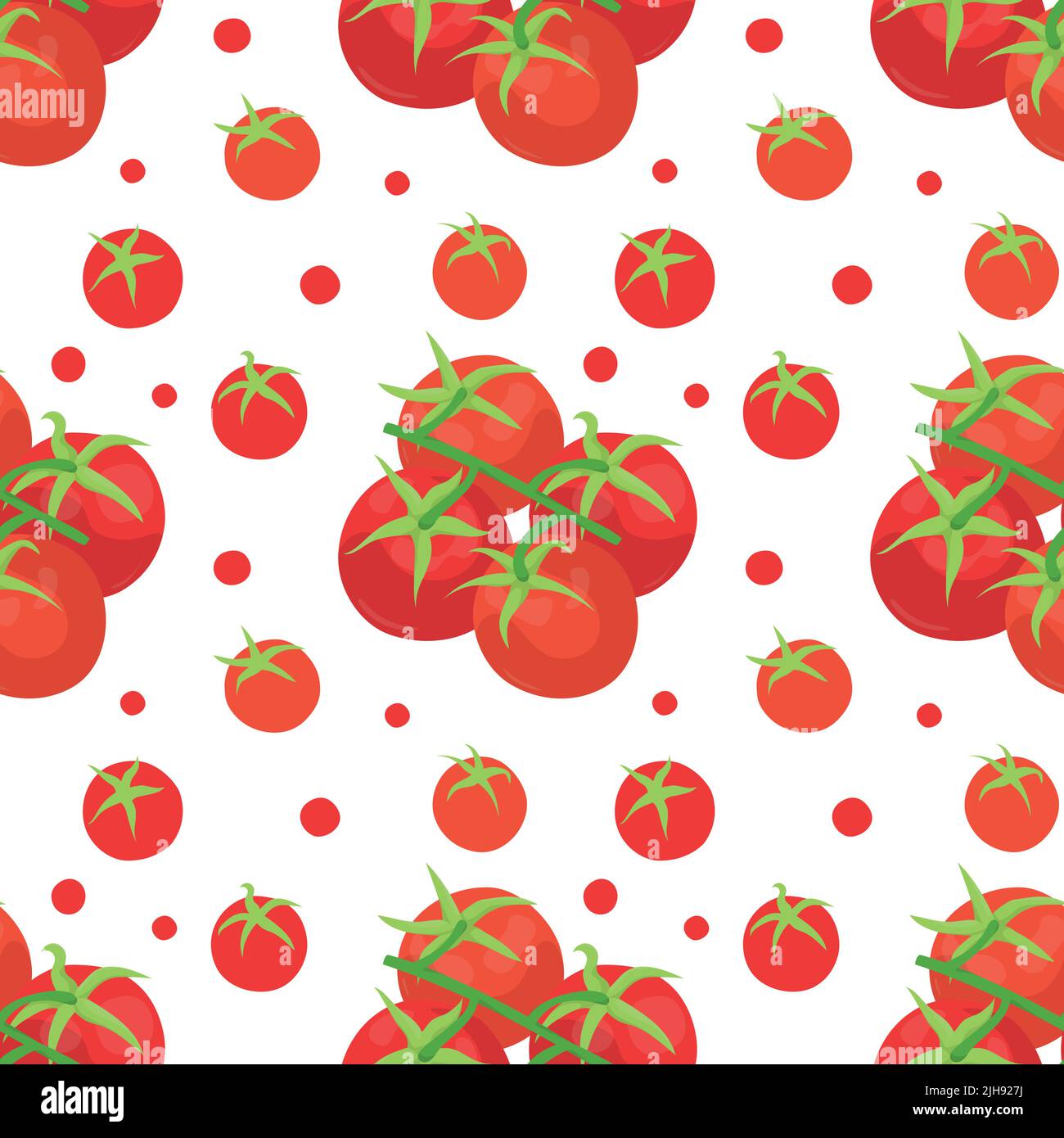 Vector cherry tomato hi-res stock photography and images - Alamy