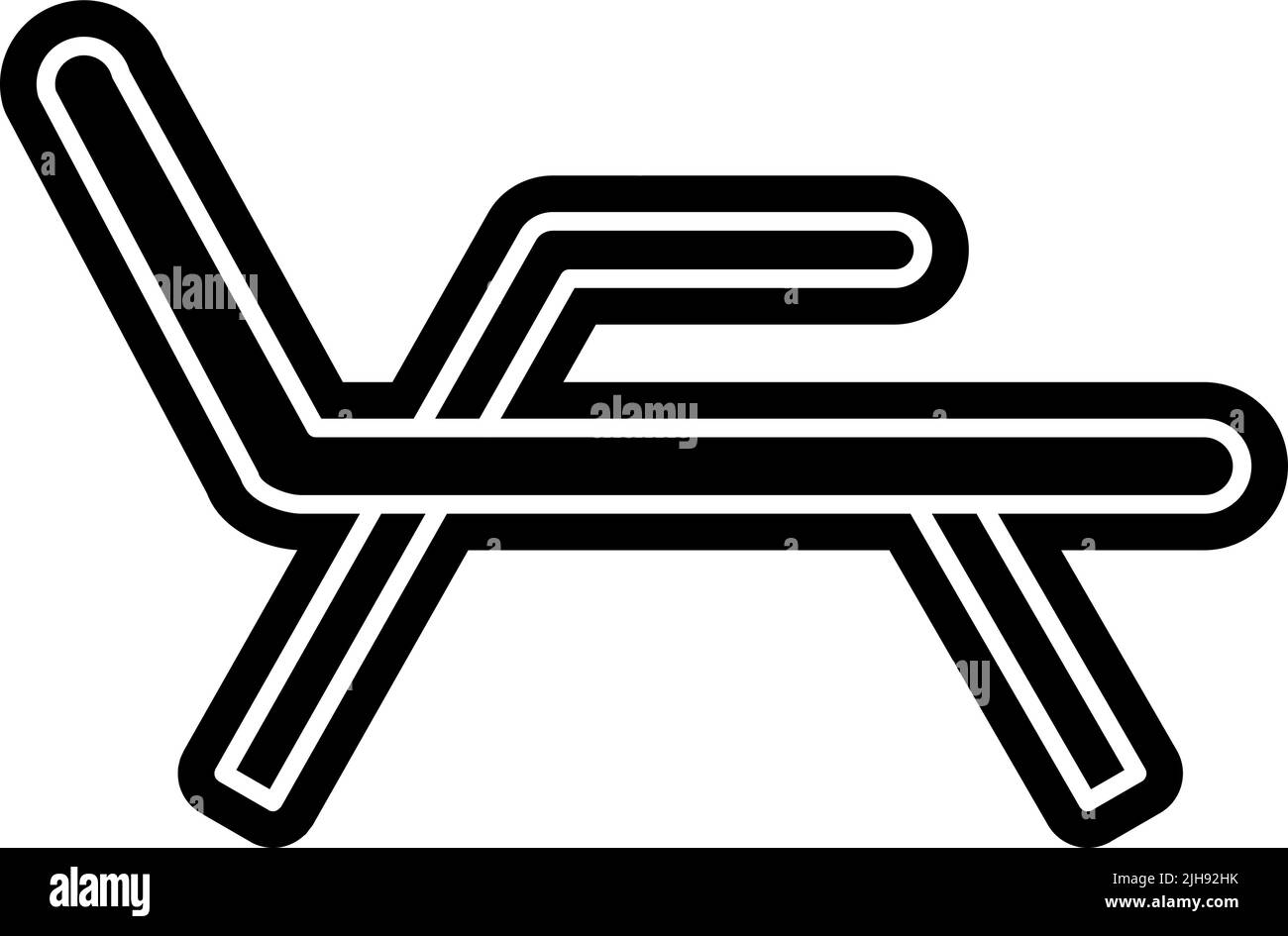 Furniture relaxation Black and White Stock Photos & Images - Alamy