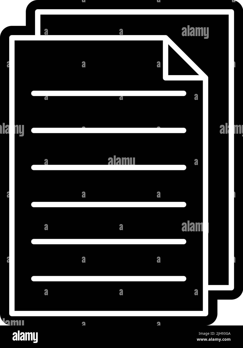 Phone document contract business Black and White Stock Photos & Images ...