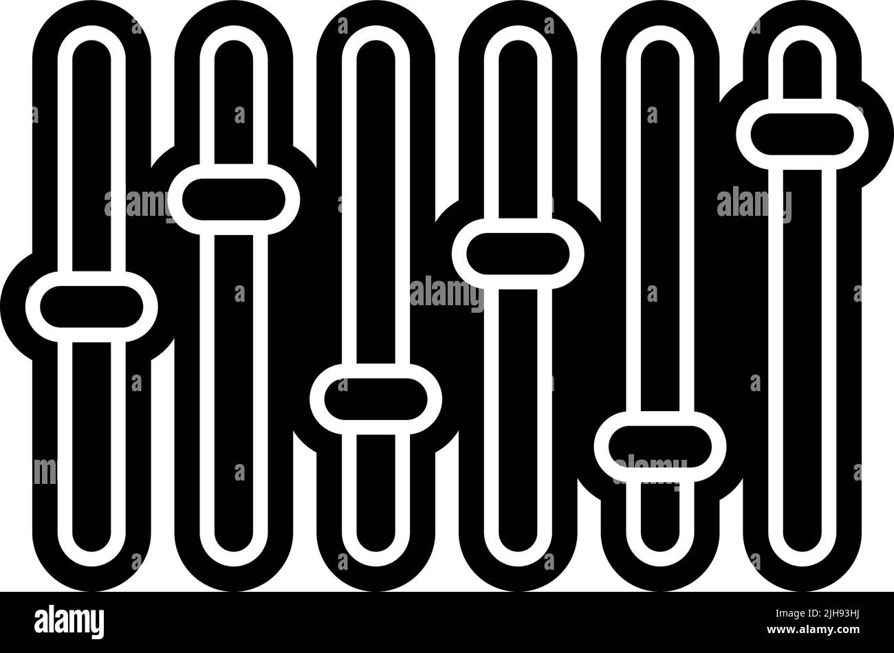 Equalizer smartphone Stock Vector Images - Alamy