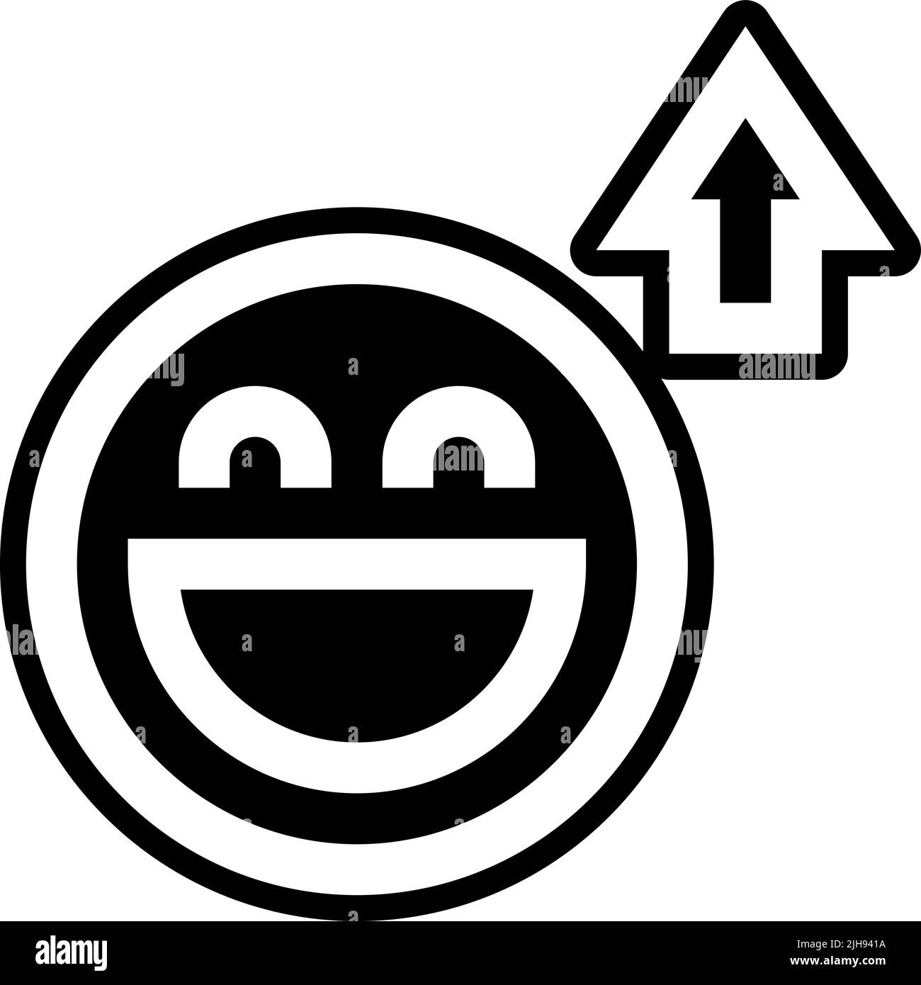 Increase and decrease happy Stock Vector Image & Art - Alamy
