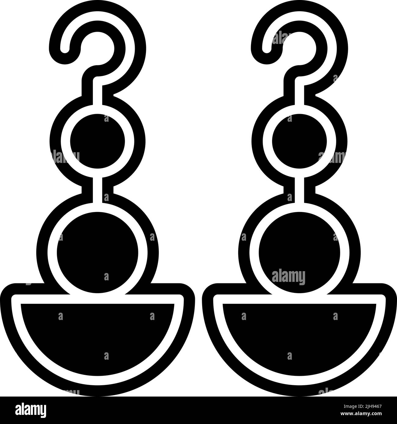 Ruby necklace earrings Cut Out Stock Images & Pictures - Alamy