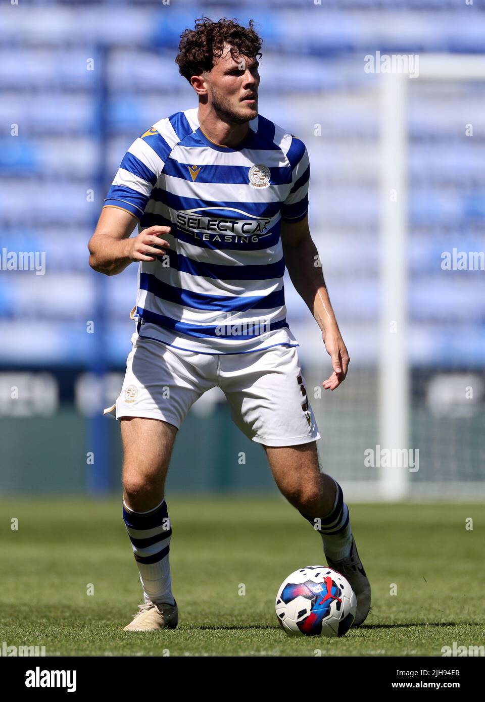 Reading’s Tom Holmes in action during a pre-season friendly match at ...