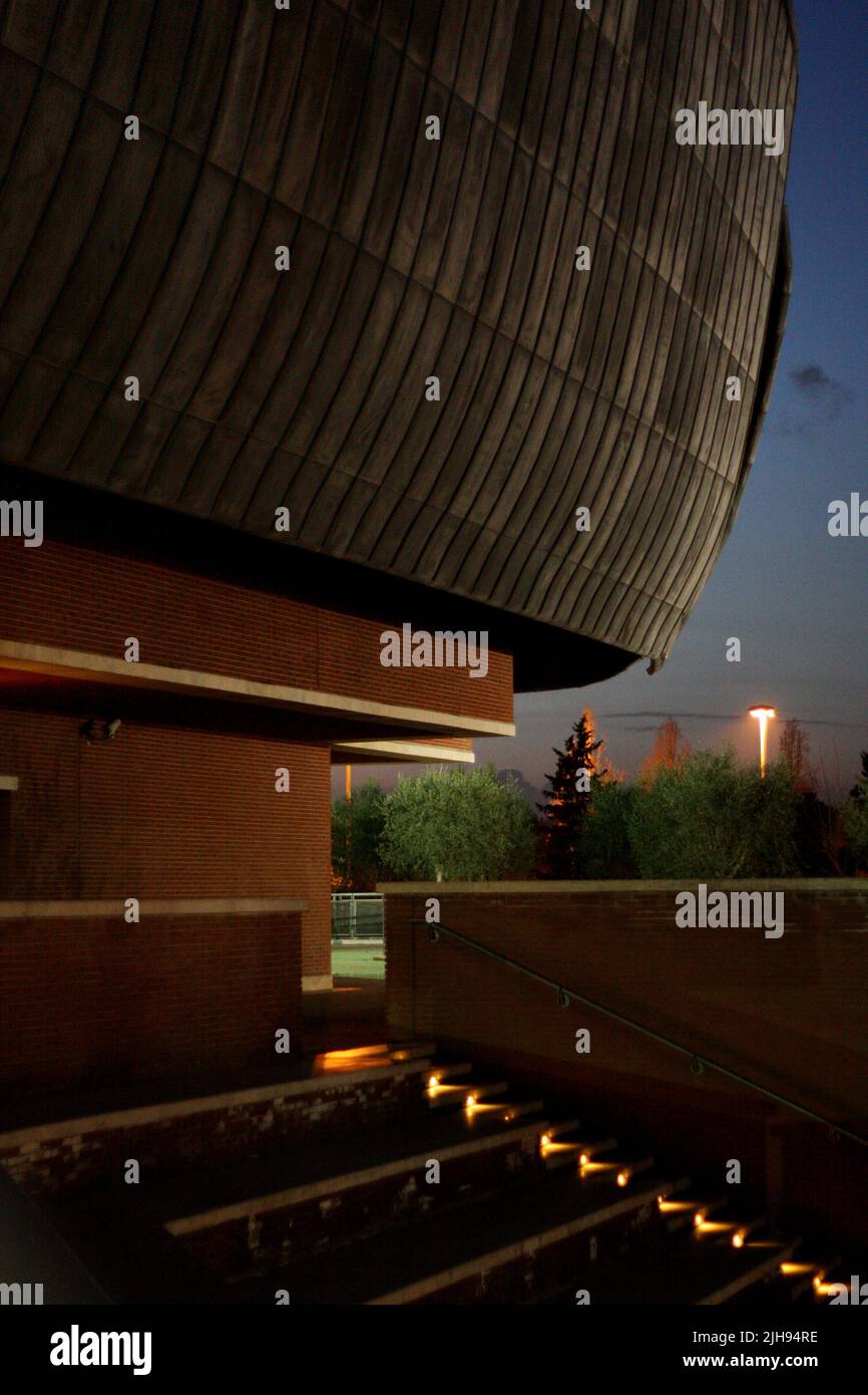 Renzo Piano's Auditorium Parco della Musica in Rome, Italy Stock Photo ...