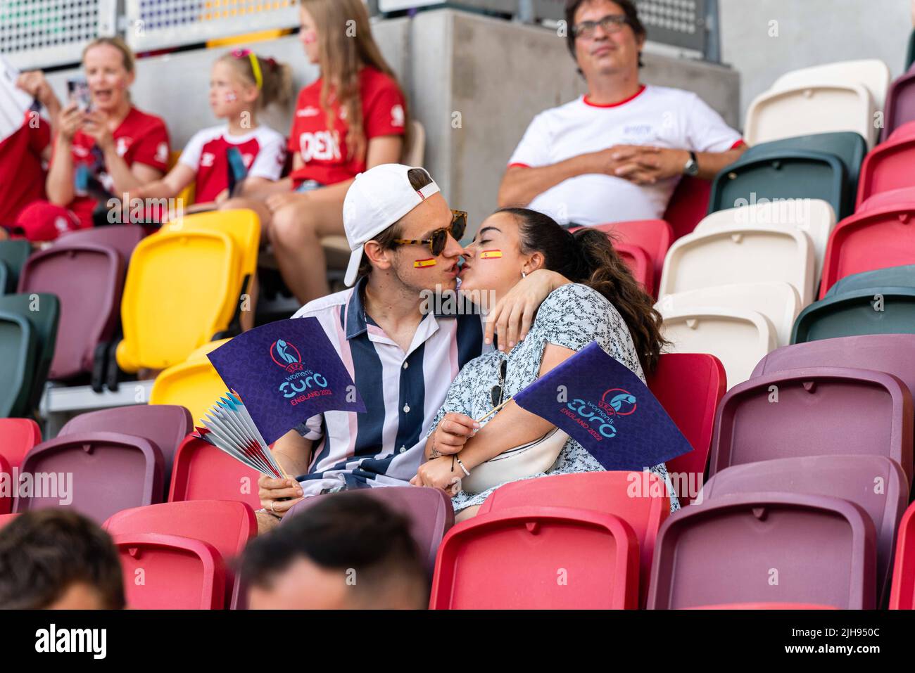 Denmark vs spain women football hi-res stock photography and images - Alamy