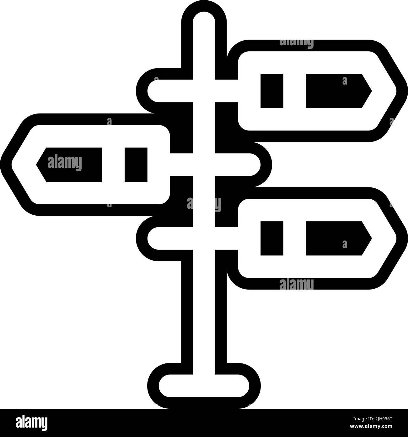 Motorway direction Stock Vector Image & Art - Alamy