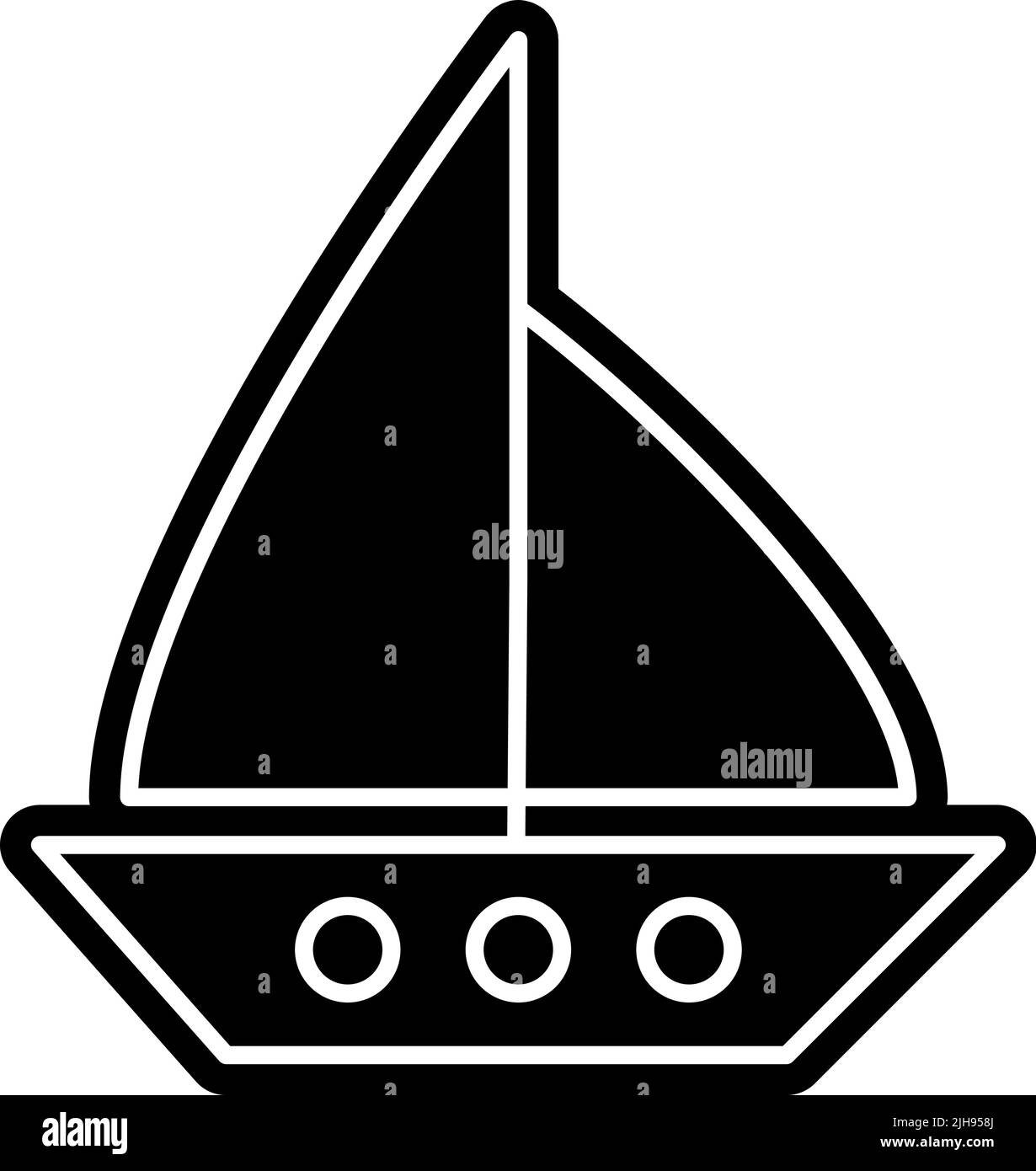 Sailor sailing boat Stock Vector Image & Art - Alamy