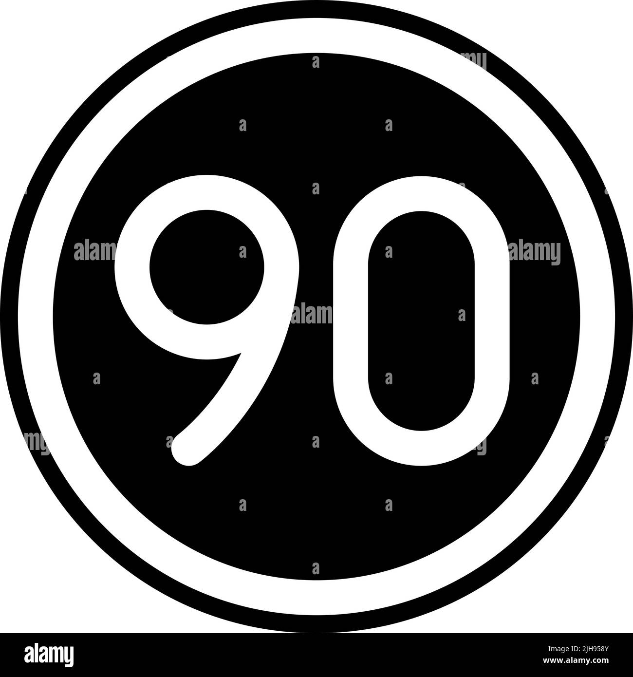 Vehicle speed display Black and White Stock Photos & Images - Alamy