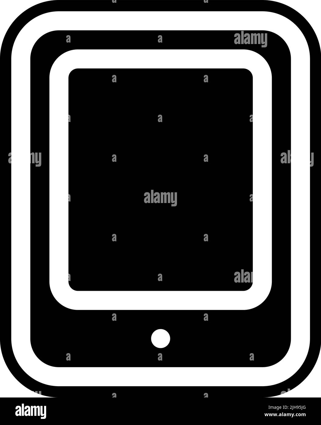 Digital tablet gadget presentation Black and White Stock Photos ...