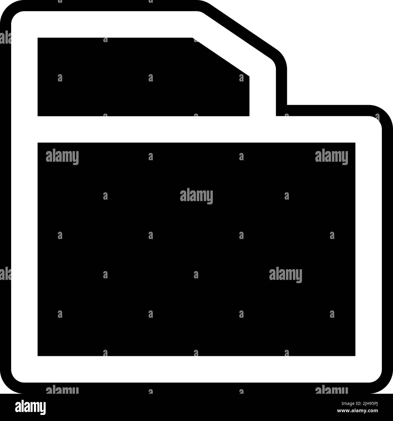 Folder stack icon cartoon Stock Vector Images - Alamy