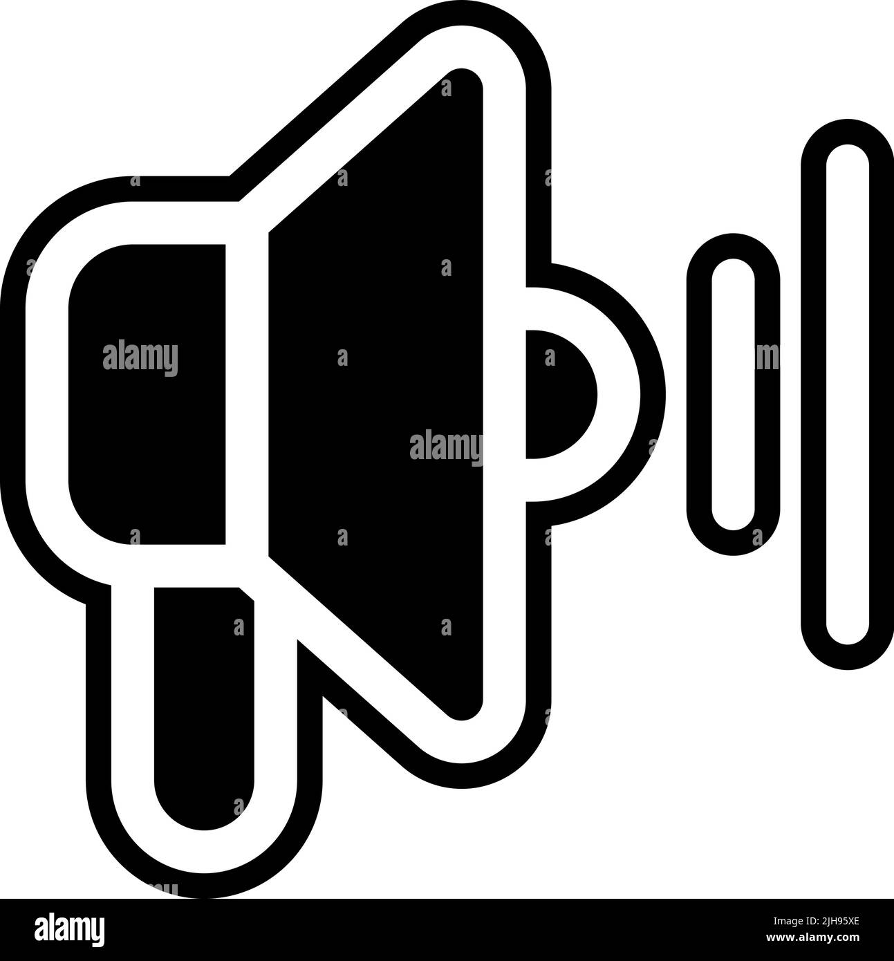 Megaphone collection Black and White Stock Photos & Images - Alamy