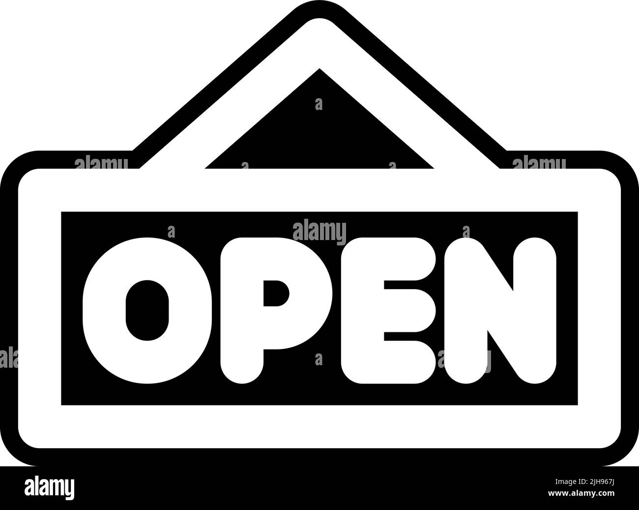 Online shopping open sign Stock Vector Image & Art - Alamy