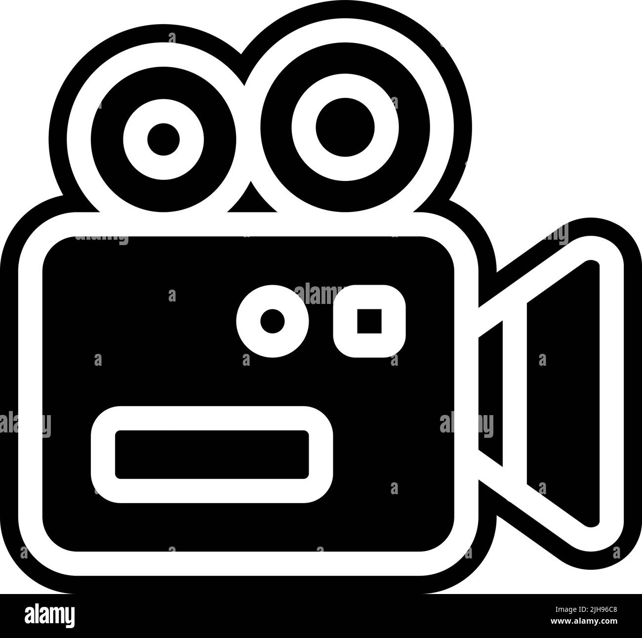 Photography video camera Stock Vector Image & Art - Alamy