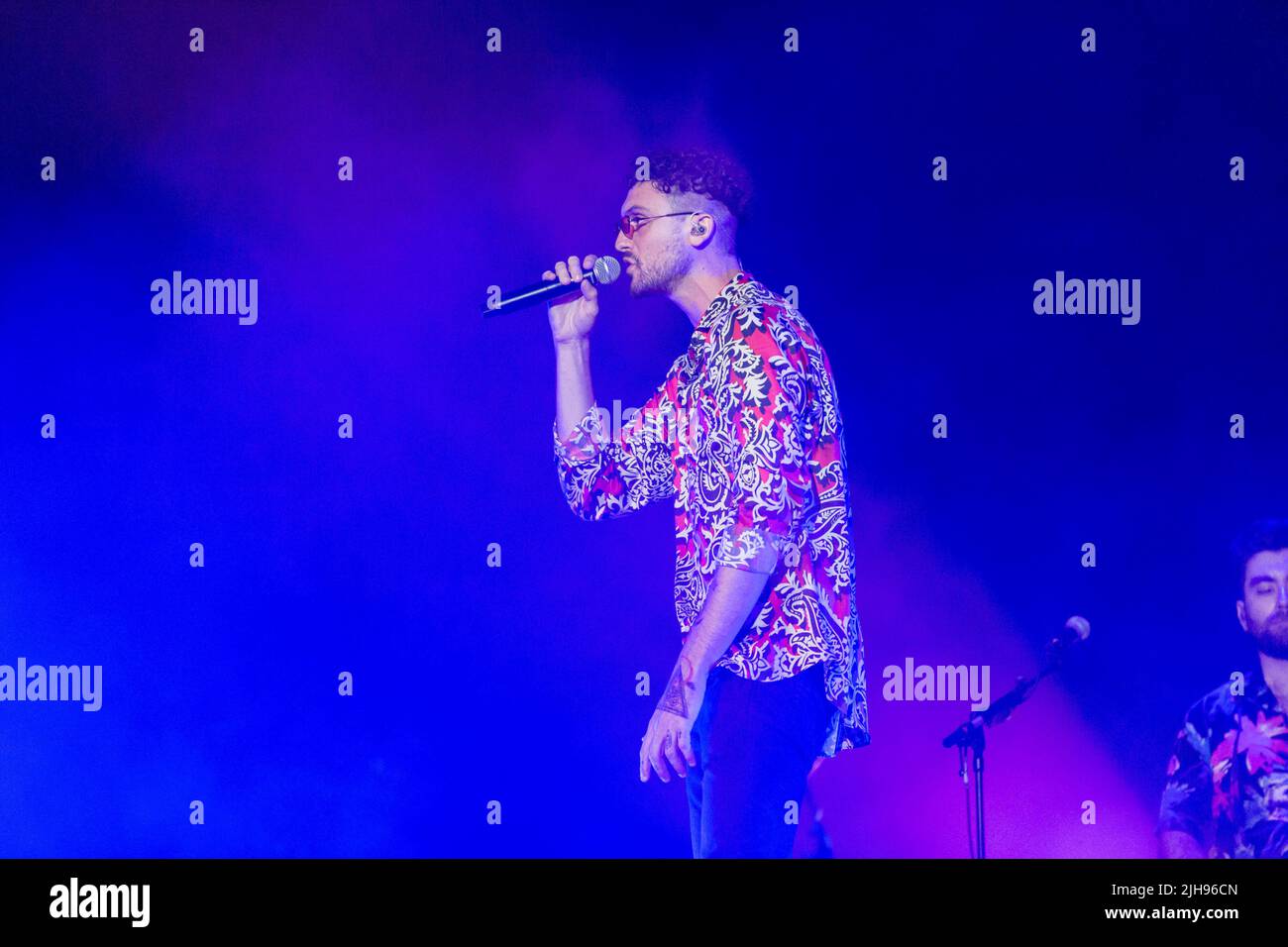 rock in roma, roma, Italy, July 15, 2022, Carl Brave during Carl Brave ...