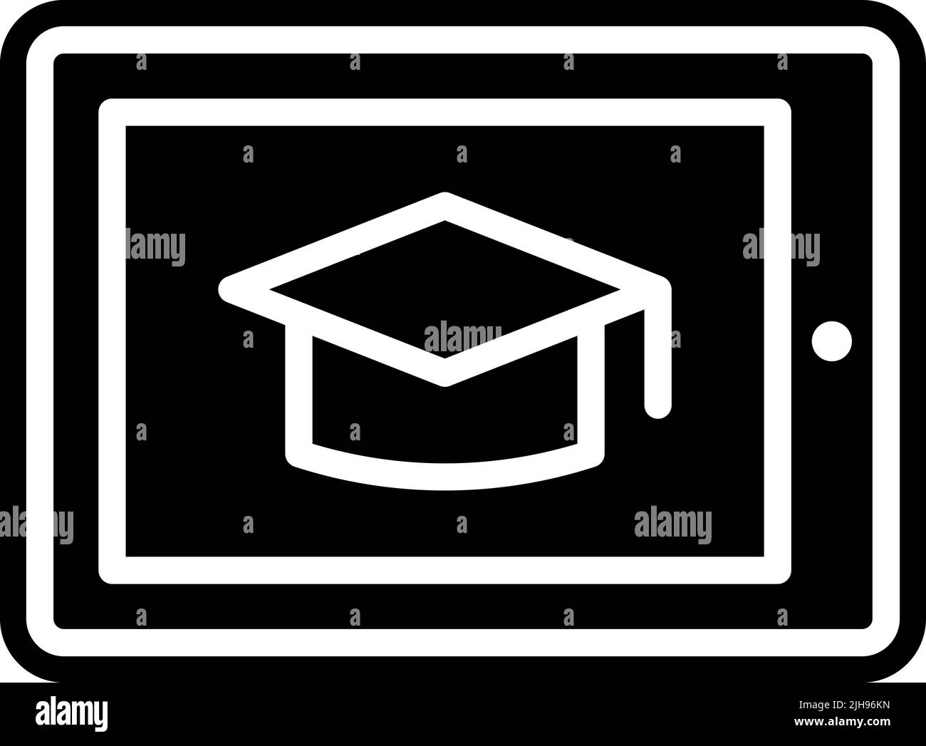 Online education tablet Stock Vector Image & Art - Alamy