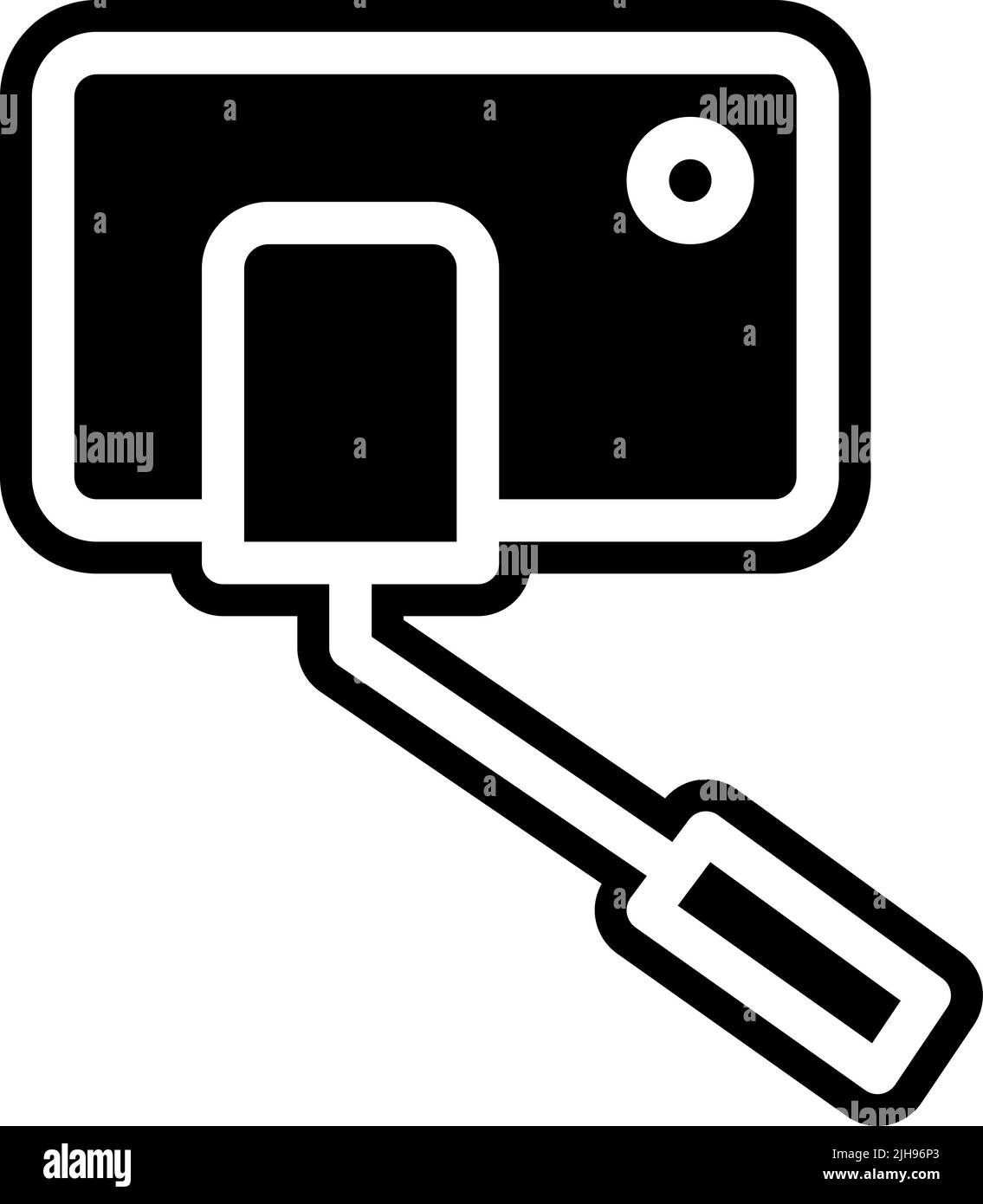 People take selfie Black and White Stock Photos & Images - Alamy