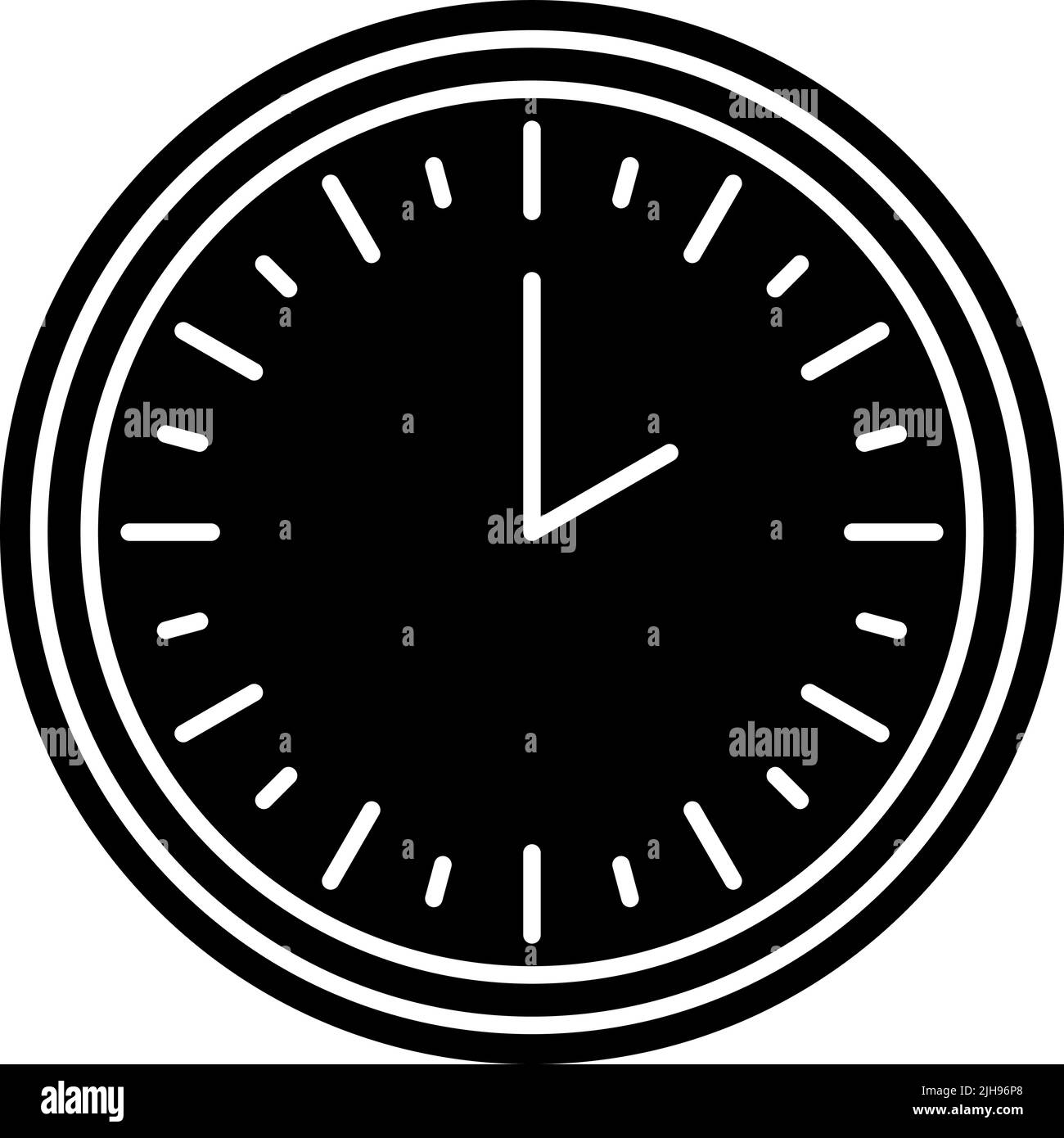 Post office clock Stock Vector Image & Art - Alamy