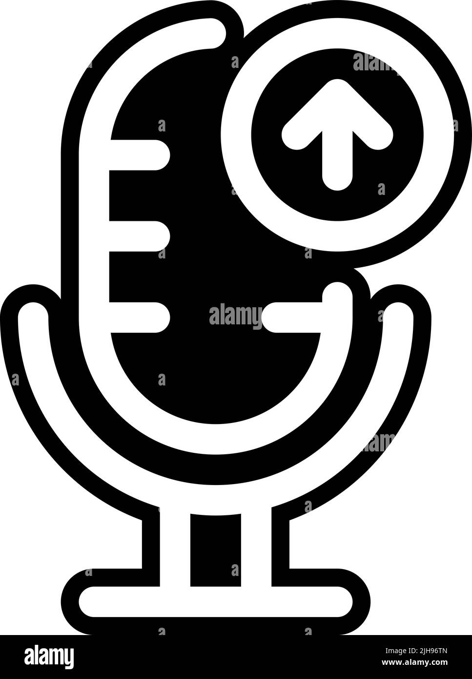 Podcast upload Stock Vector Image & Art - Alamy