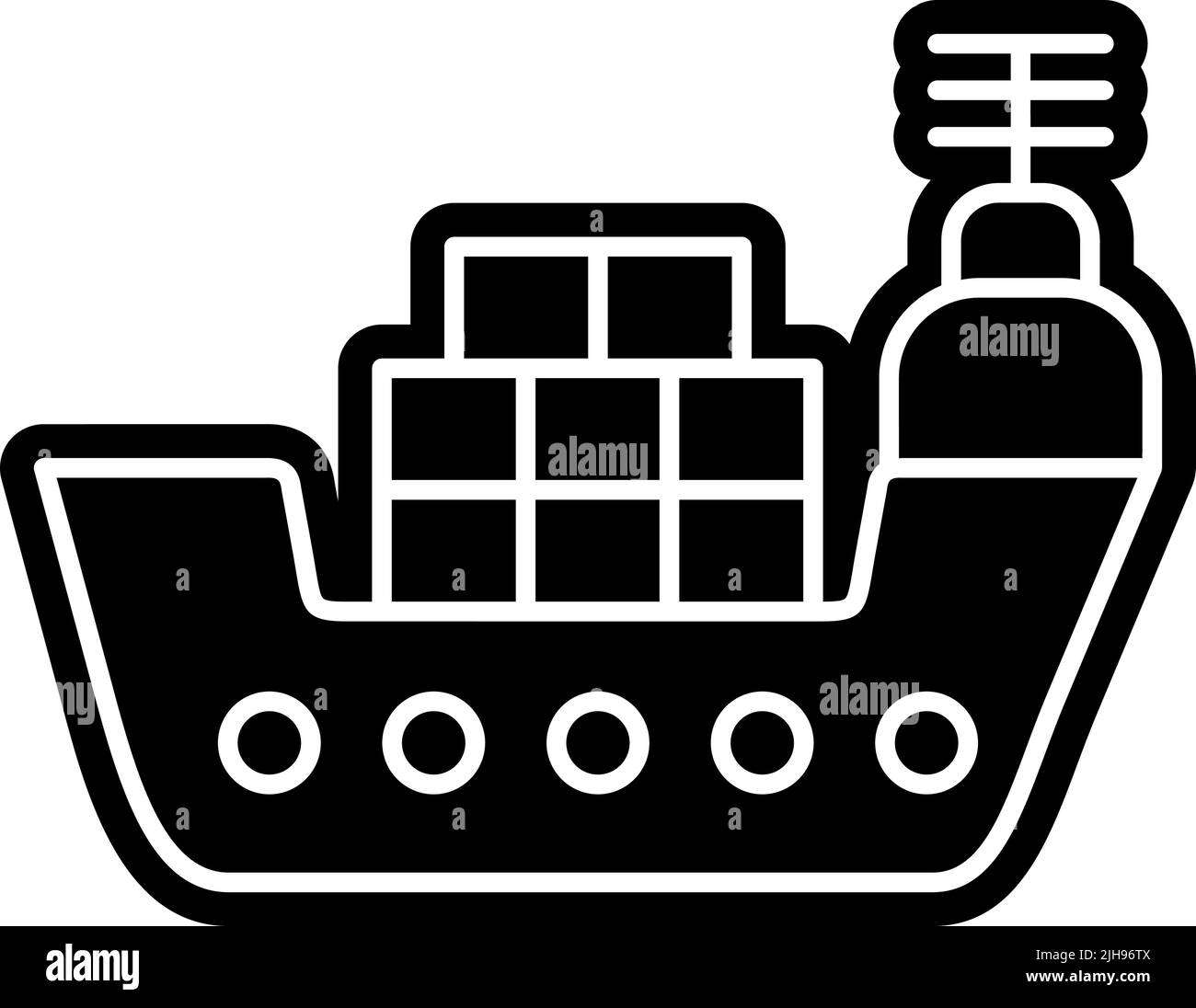 Post office cargo ship Stock Vector Image & Art - Alamy