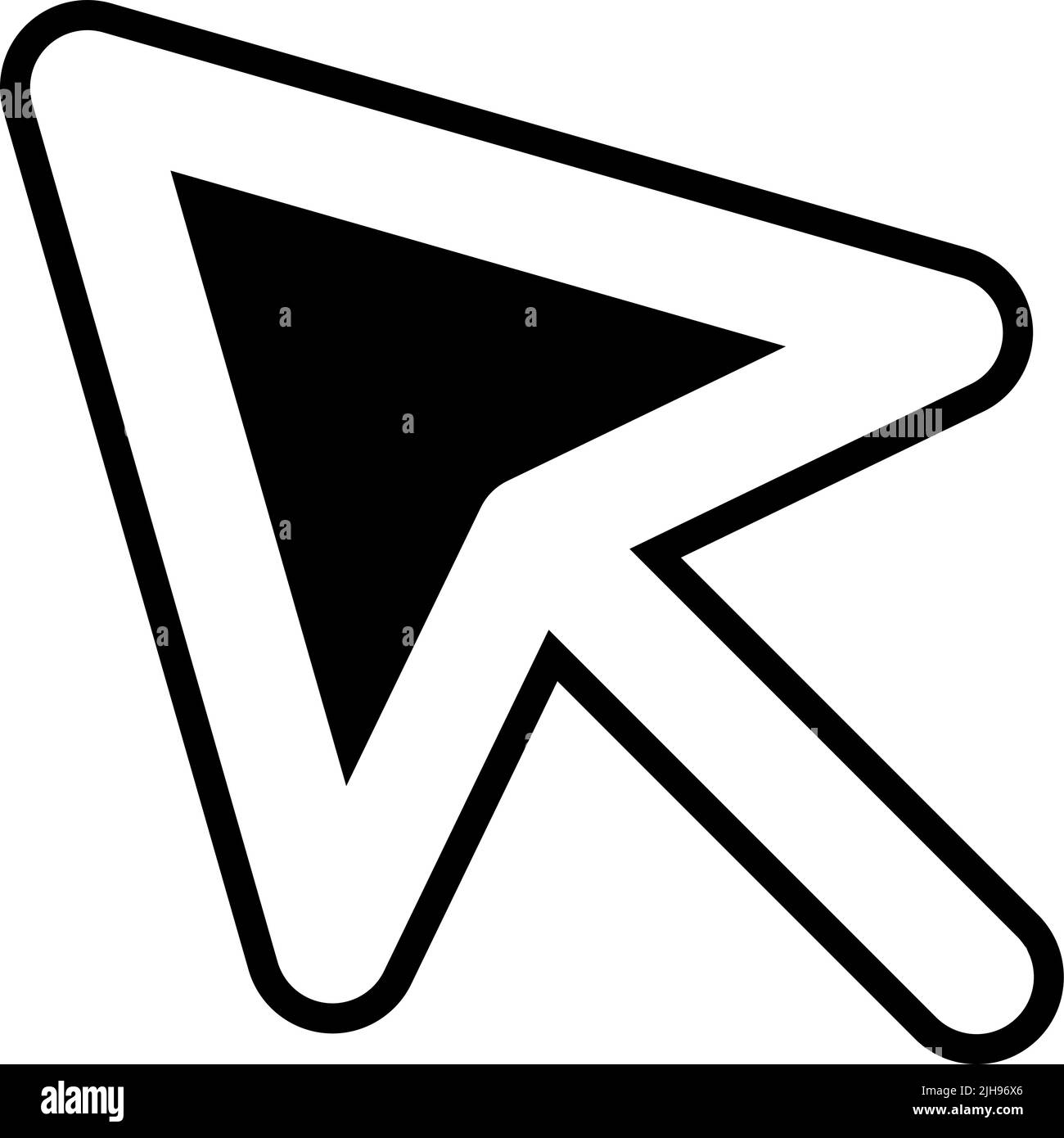 Online shopping pointer Stock Vector Image & Art - Alamy