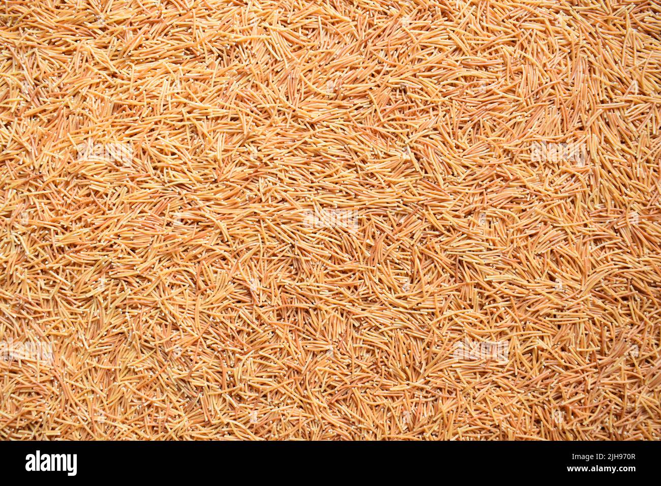 Dried roasted thin Vermicelli pasta Stock Photo - Alamy