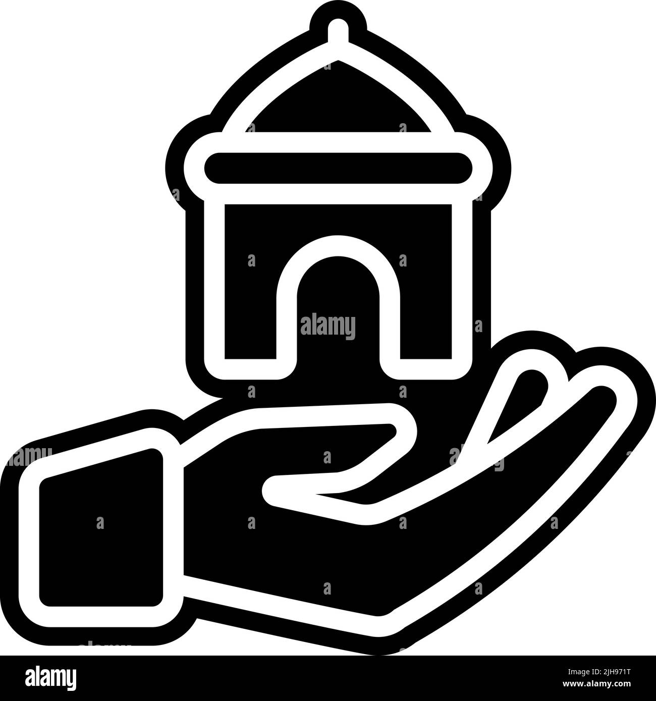 Hand drawing cute muslim Cut Out Stock Images & Pictures - Alamy