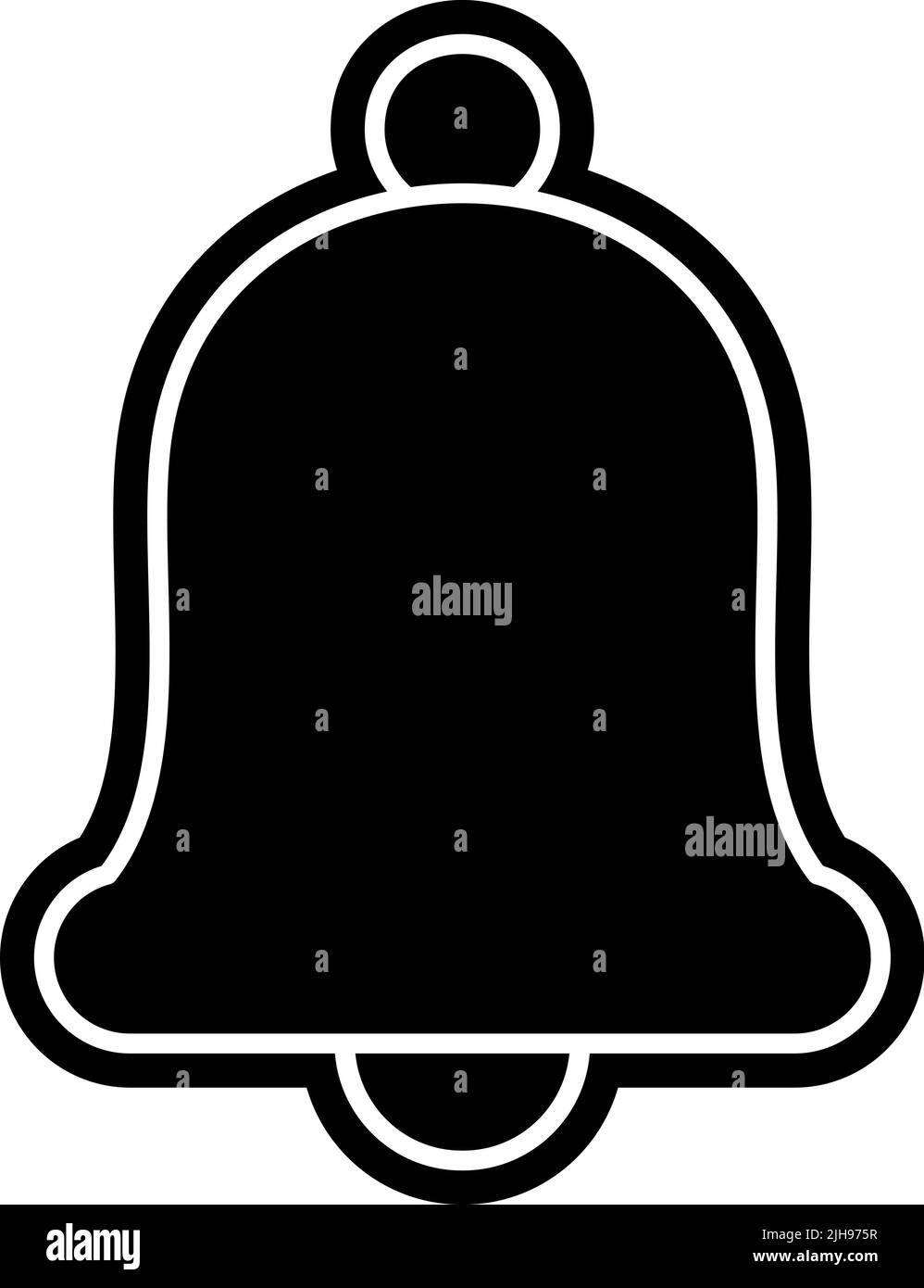 Bell marine flat icon Stock Vector Images - Alamy