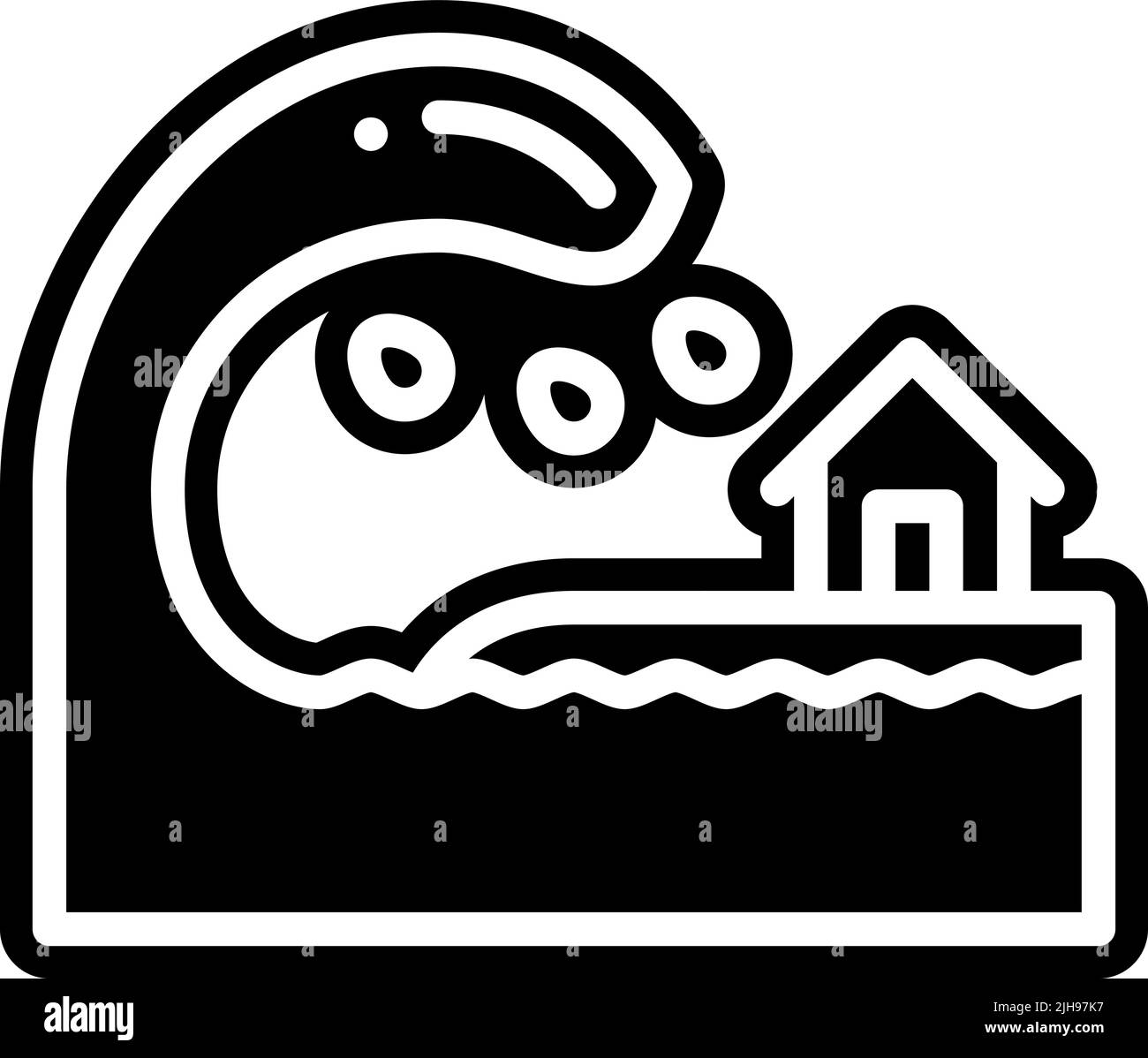 Weather tsunami Stock Vector Image & Art - Alamy