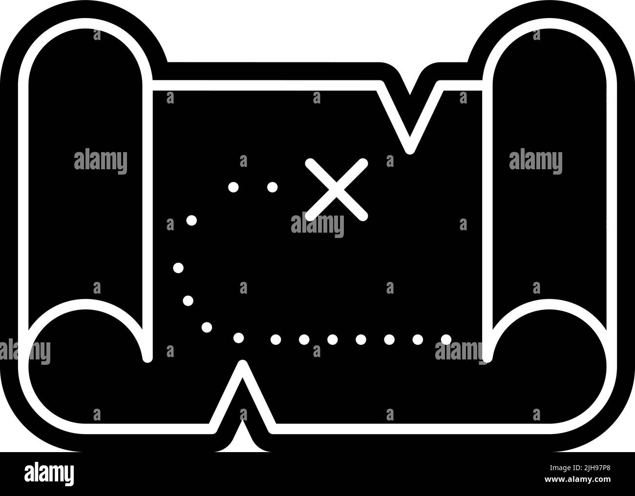 Treasure chest sea background Black and White Stock Photos & Images - Alamy