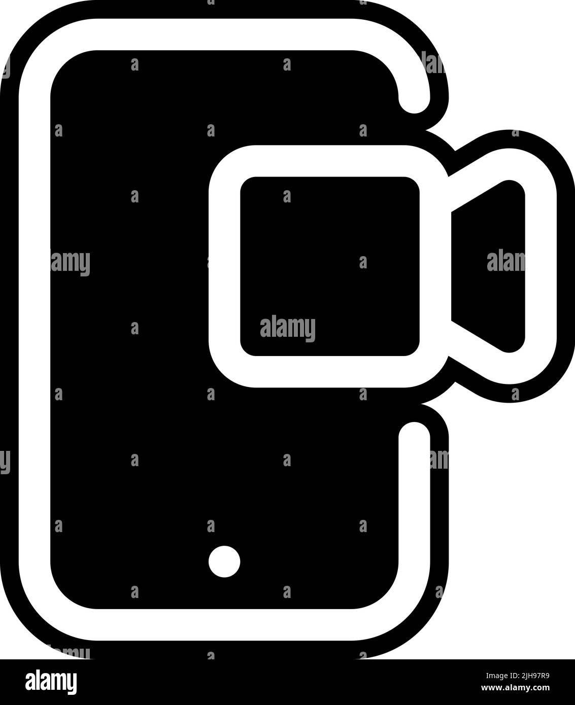 Video call concept virtual Black and White Stock Photos & Images - Alamy