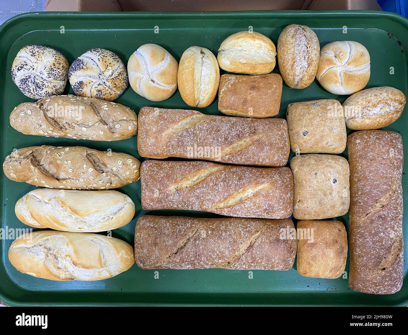 Various breads that can be baked at home Stock Photo - Alamy