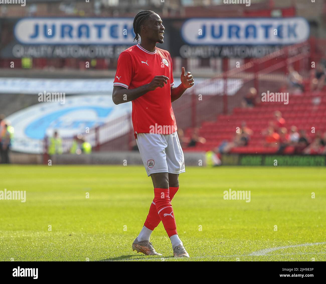 Devante Cole #44 of Barnsley during the game Stock Photo - Alamy