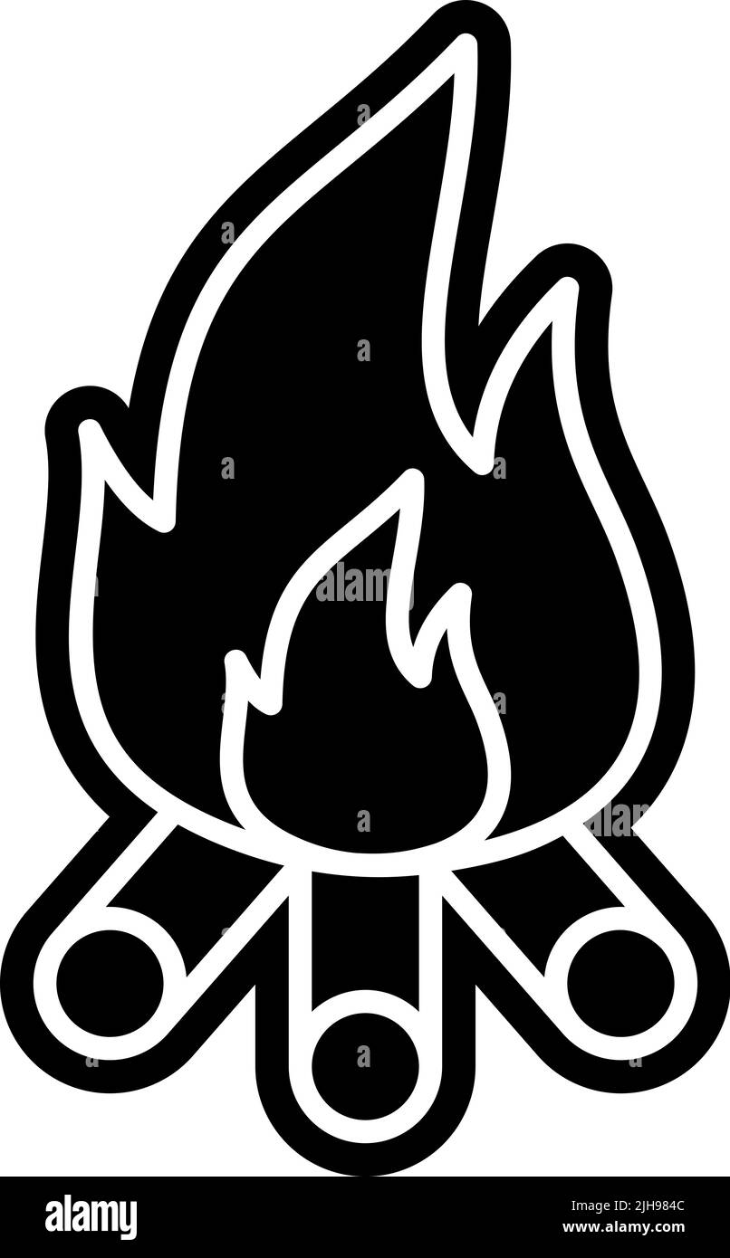 Spring bonfire Stock Vector Image & Art - Alamy