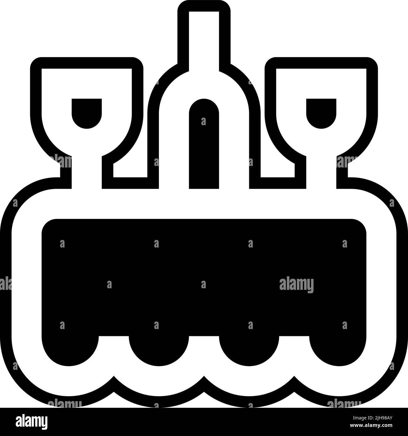 Wedding banquet table Stock Vector Image & Art - Alamy