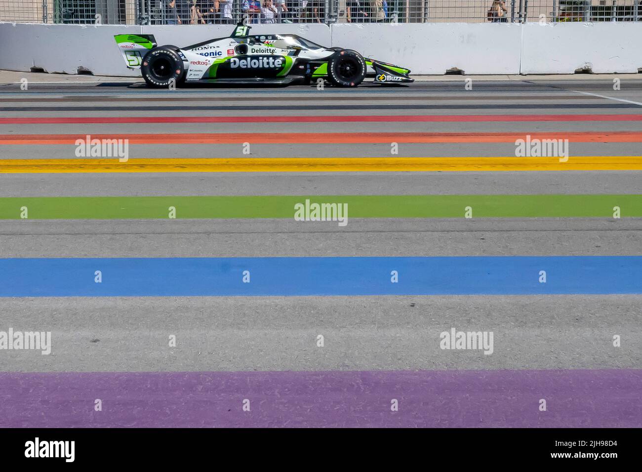 Toronto, ON, Canada. 16th July, 2022. TAKUMA SATO (51) of Tokyo, Japan ...