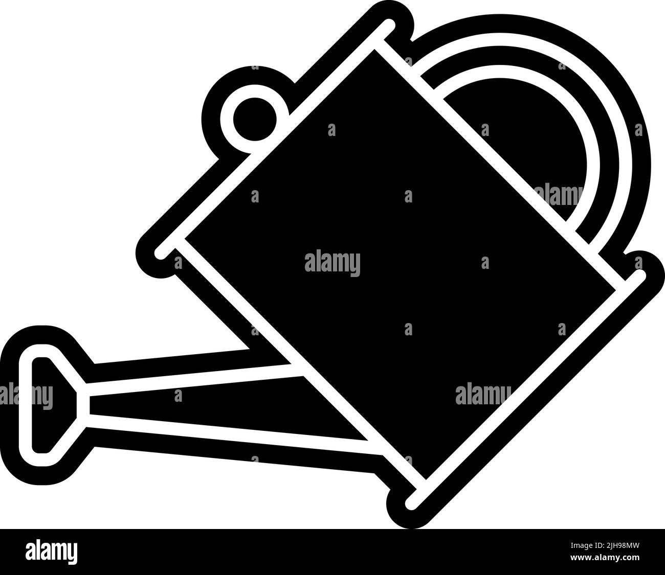 Plants container summer Stock Vector Images - Alamy