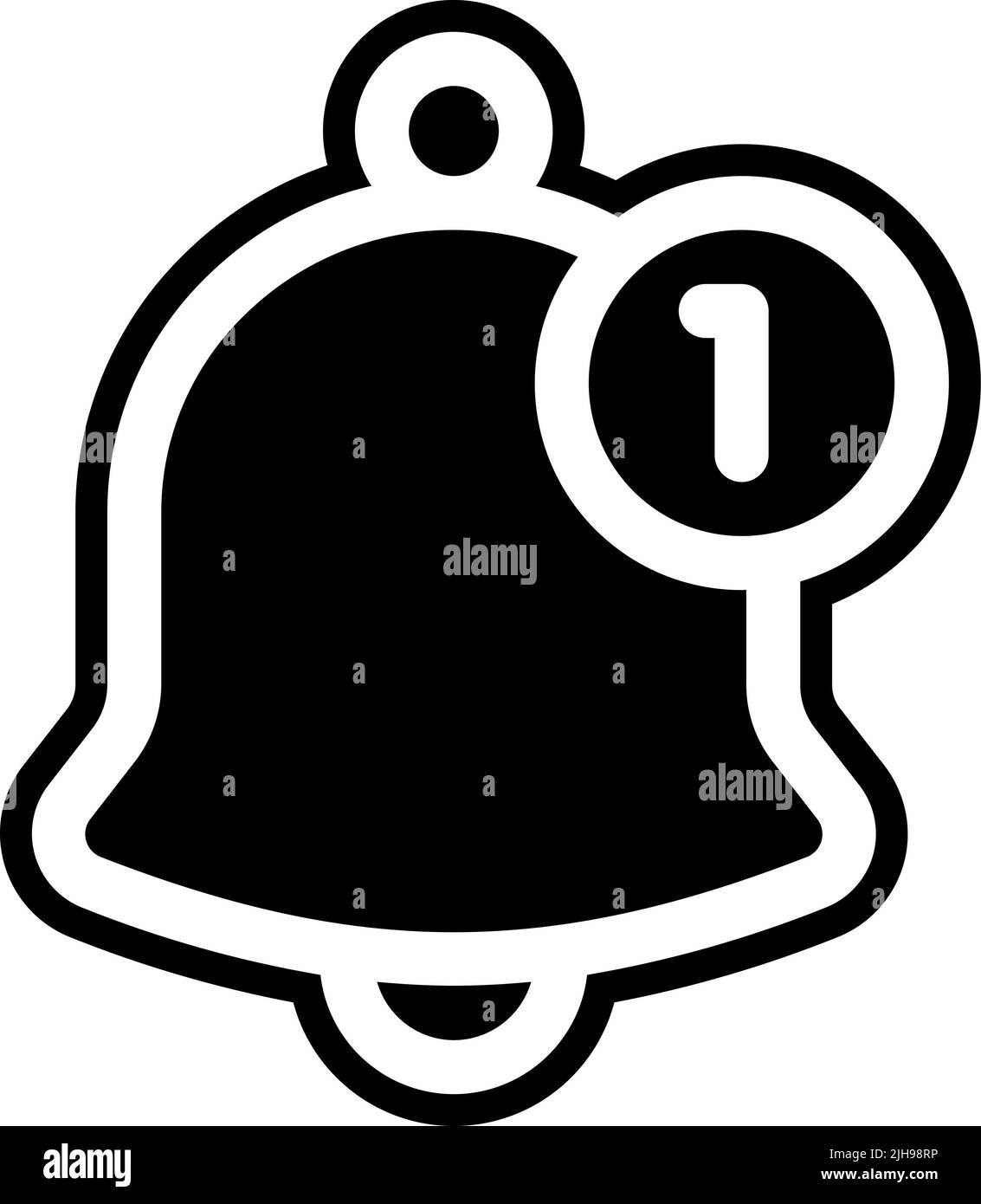 Like heart icon notification media Black and White Stock Photos ...