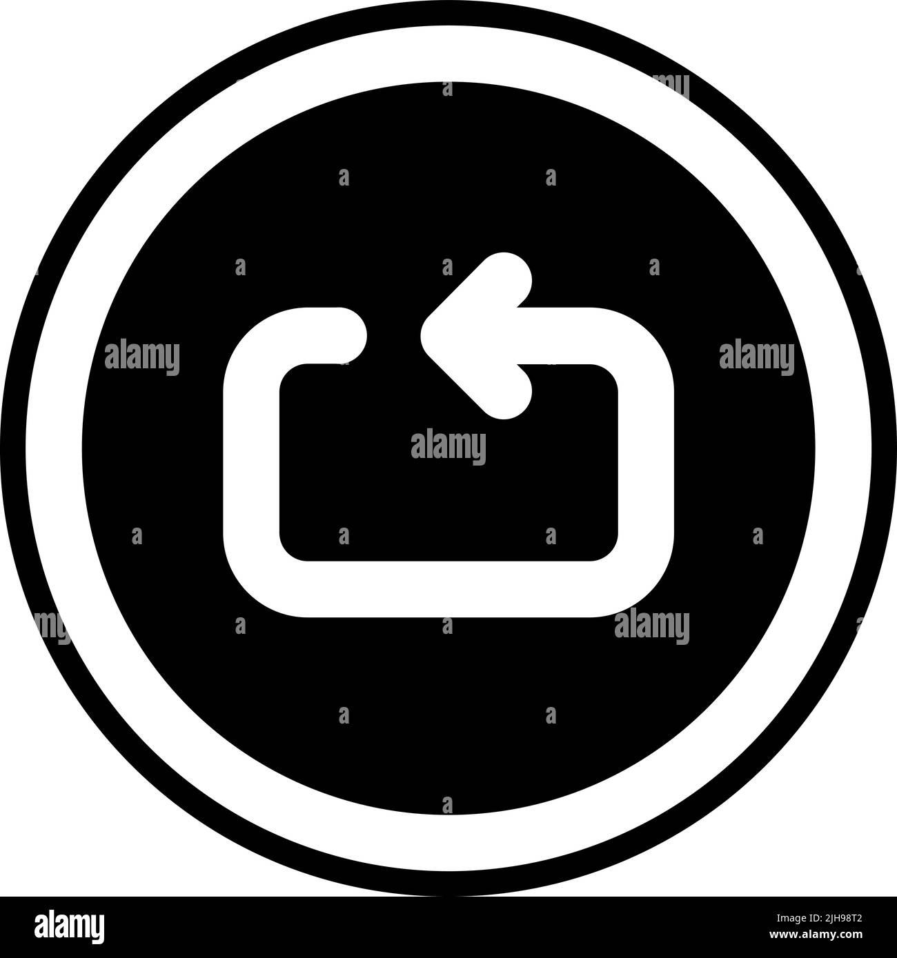 Arrow repeat Stock Vector Image & Art - Alamy