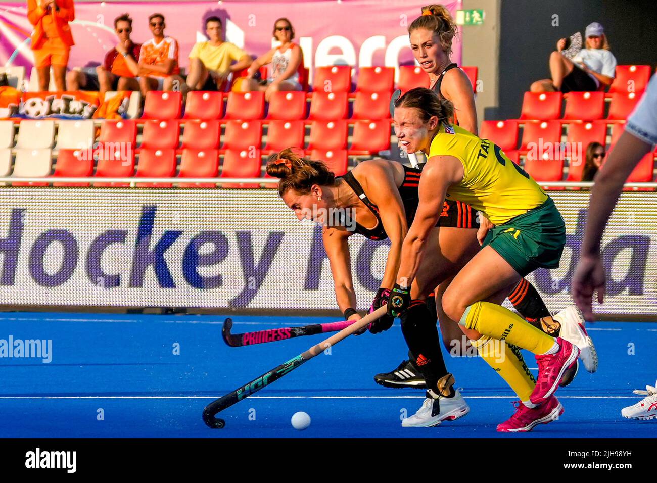 TERRASSA, SPAIN - JULY 16: Frederique Matla of the Netherlands, Renee ...