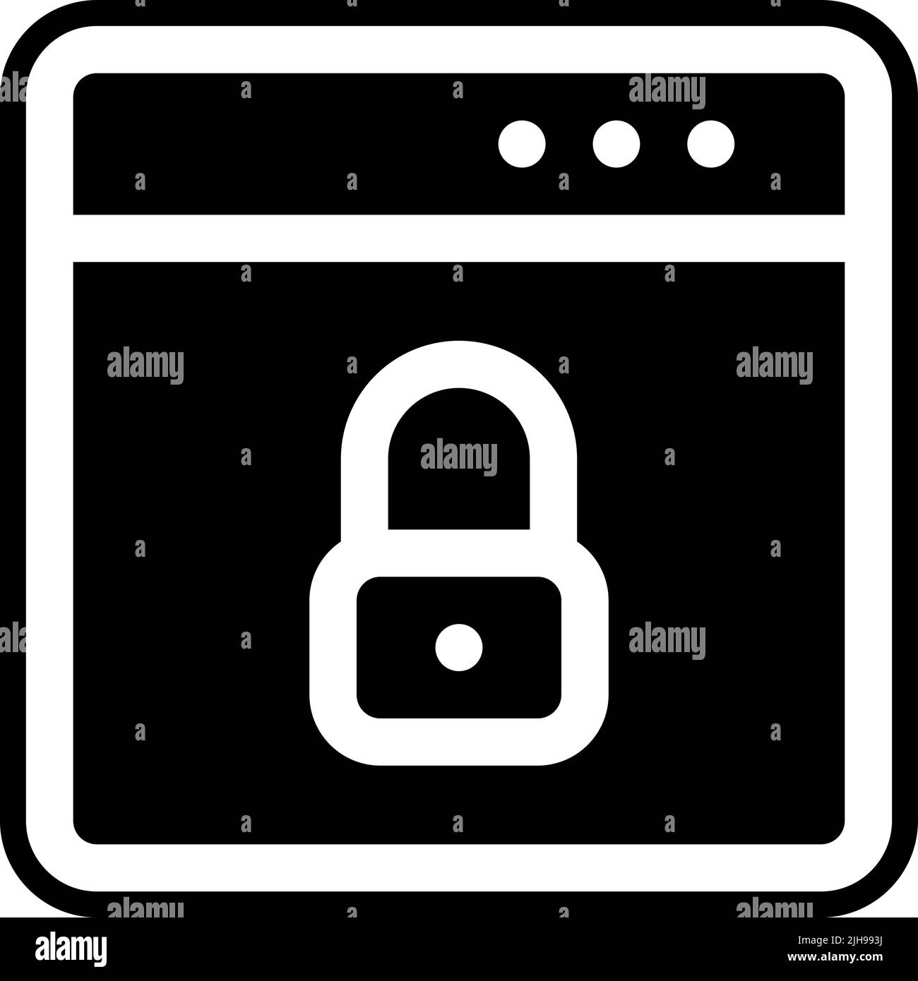 Web development padlock Stock Vector Image & Art - Alamy