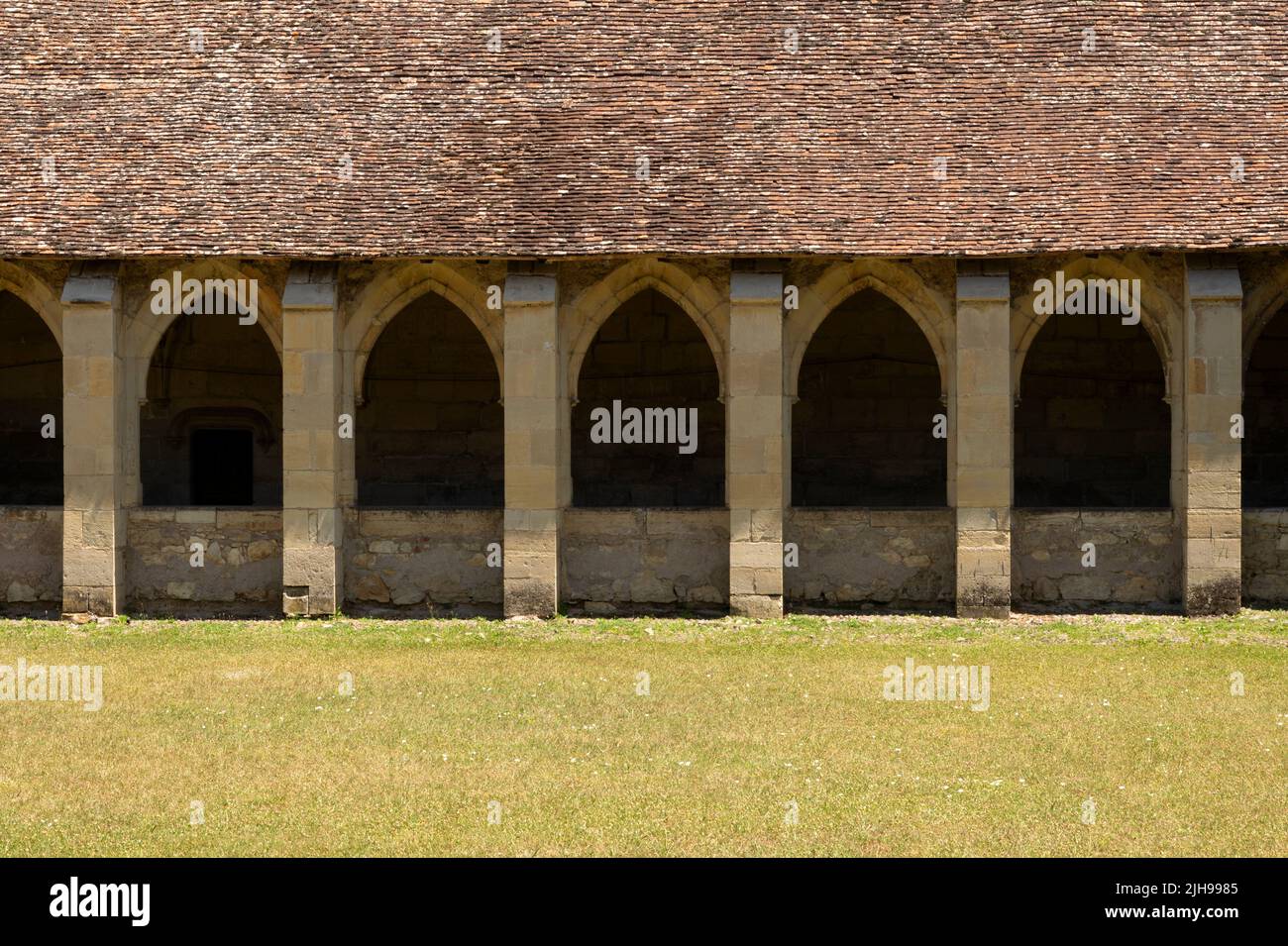 The monastery La Chartreuse Saint-Sauveur in Villefranche-de-Rouergue ...