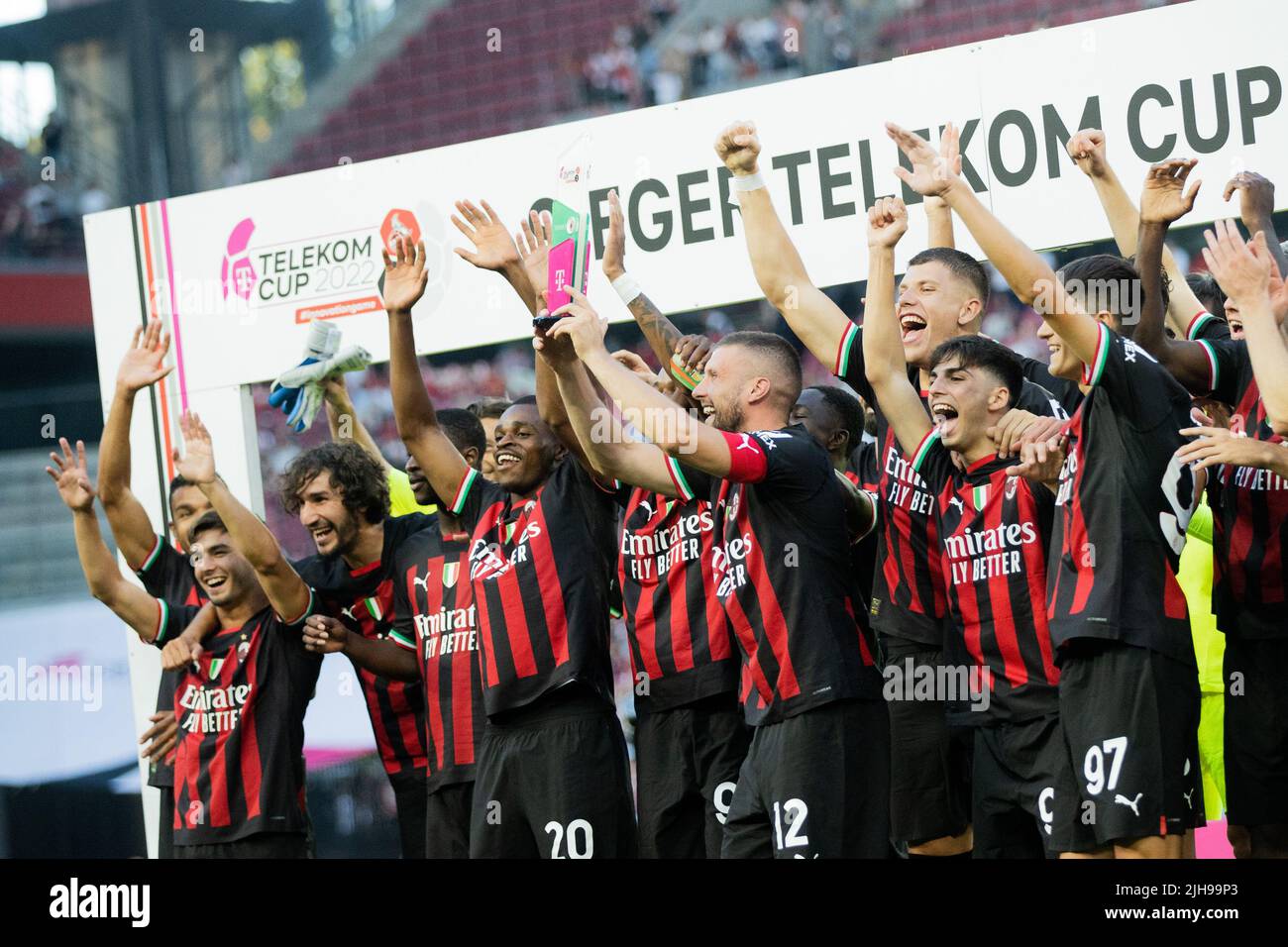 Cologne, Germany. 16th July, 2022. Soccer: Test match, 1. FC Köln - AC ...