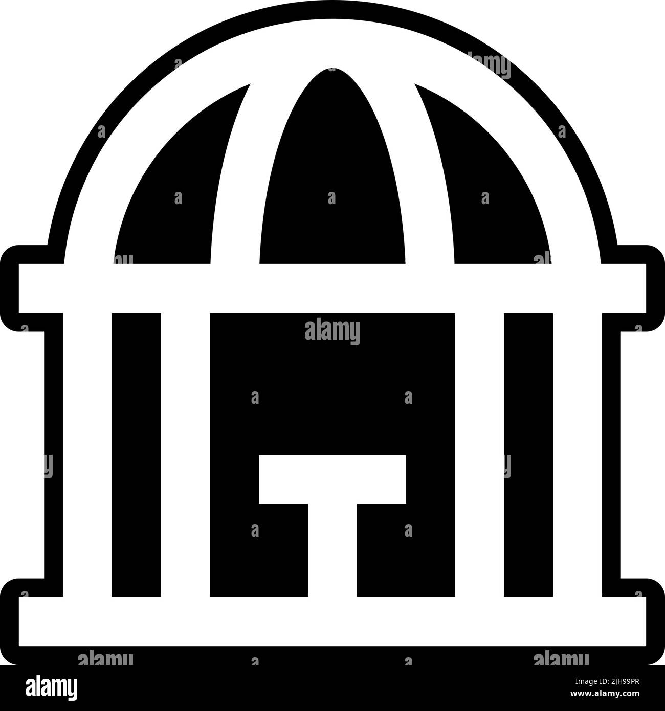 Wedding garden arch Stock Vector Images - Alamy