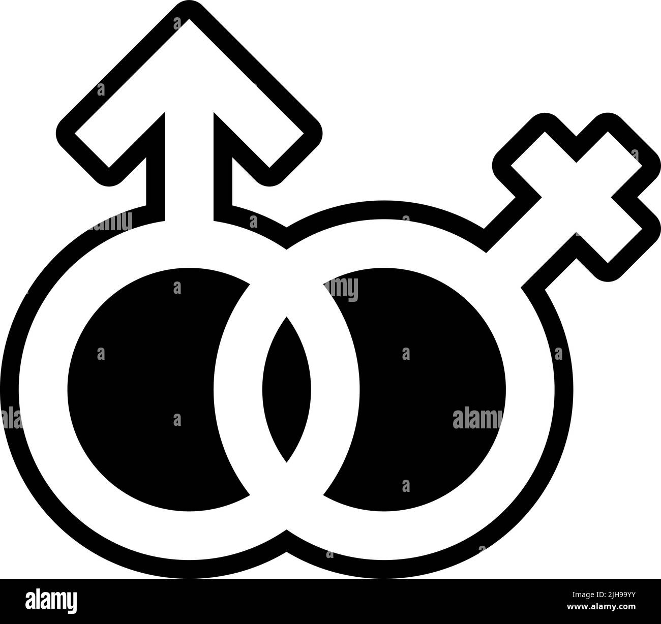 Heterosexual black couple Stock Vector Images - Alamy