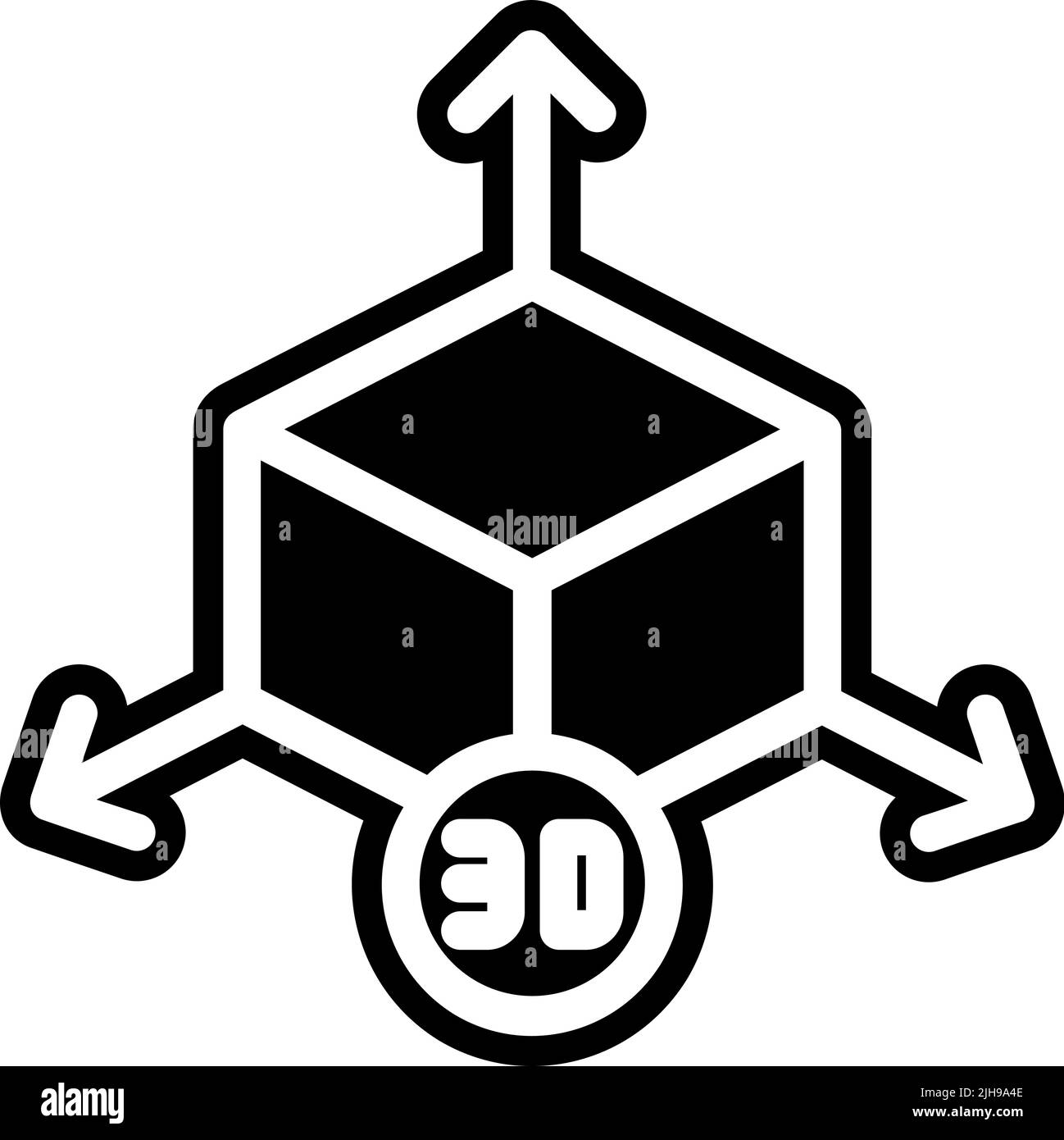 3D printing model Stock Vector Image & Art - Alamy
