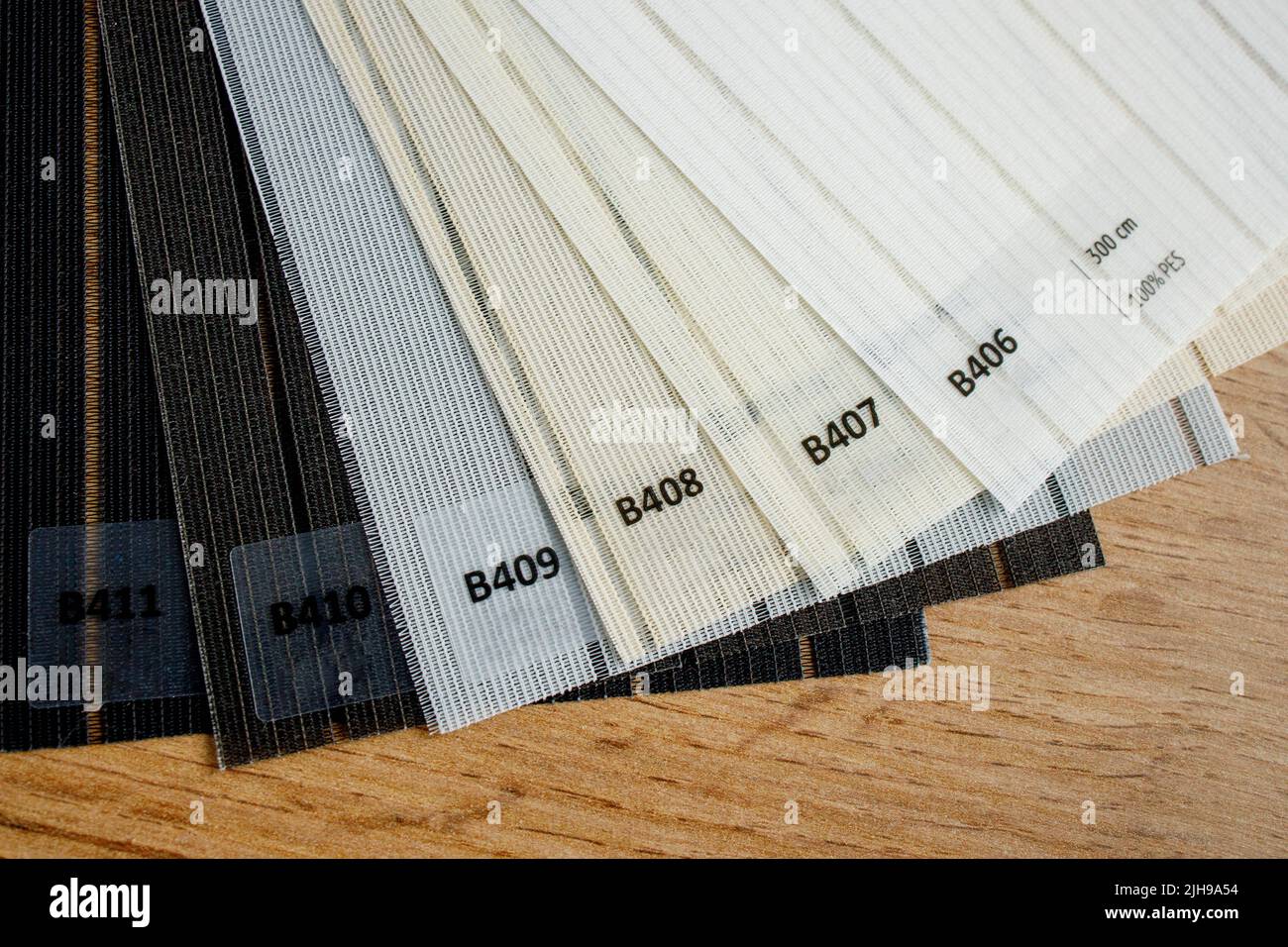 Catalog of different shades of fabric colors. Variety of color of dense ...